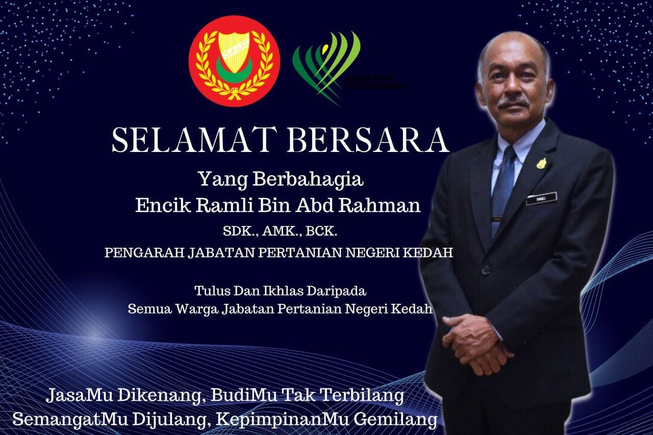 Selamat Bersara – Laman Rasmi Jabatan Pertanian Negeri Kedah Darul Aman